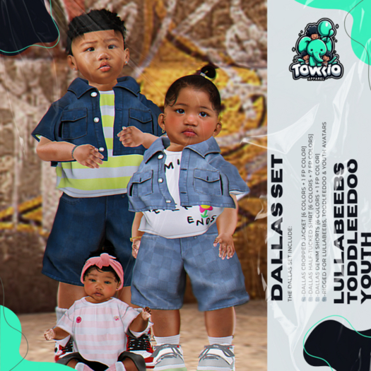 Second Life Marketplace - [TA]-Dallas Cropped Jacket // FP